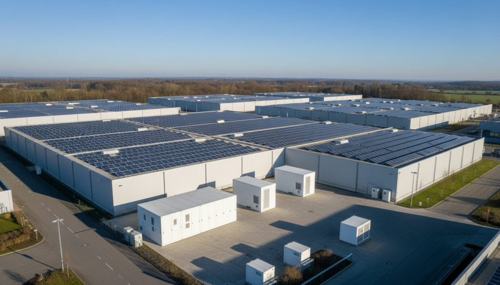 Solar-plus-Speicher-Systeme für deutsche Unternehmen