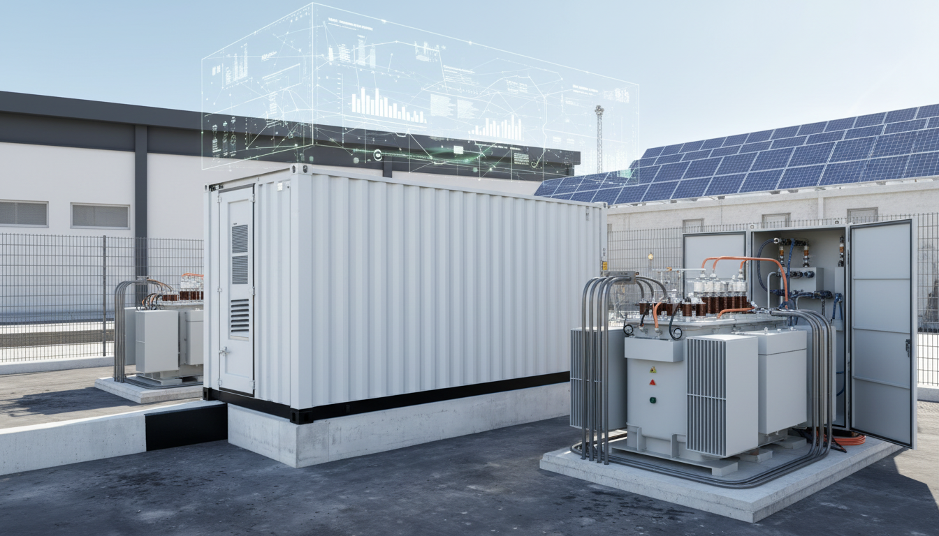 Infrastruktur-Stromversorgungslösungen EU für Smart Grids