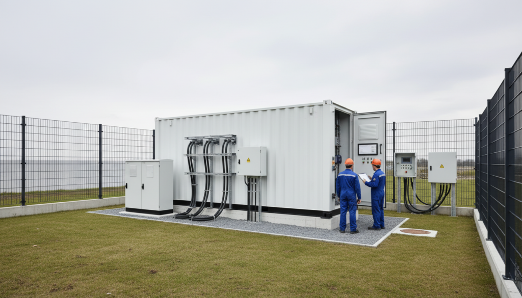 Infrastruktur-Stromversorgungslösungen EU für Smart Grids